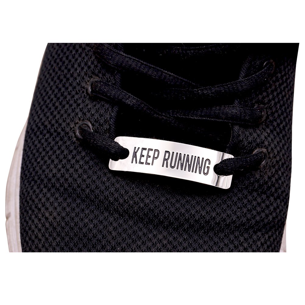 Melix Home Run Inspired Running Shoe Tag, Keep Running Shoe Charm ...